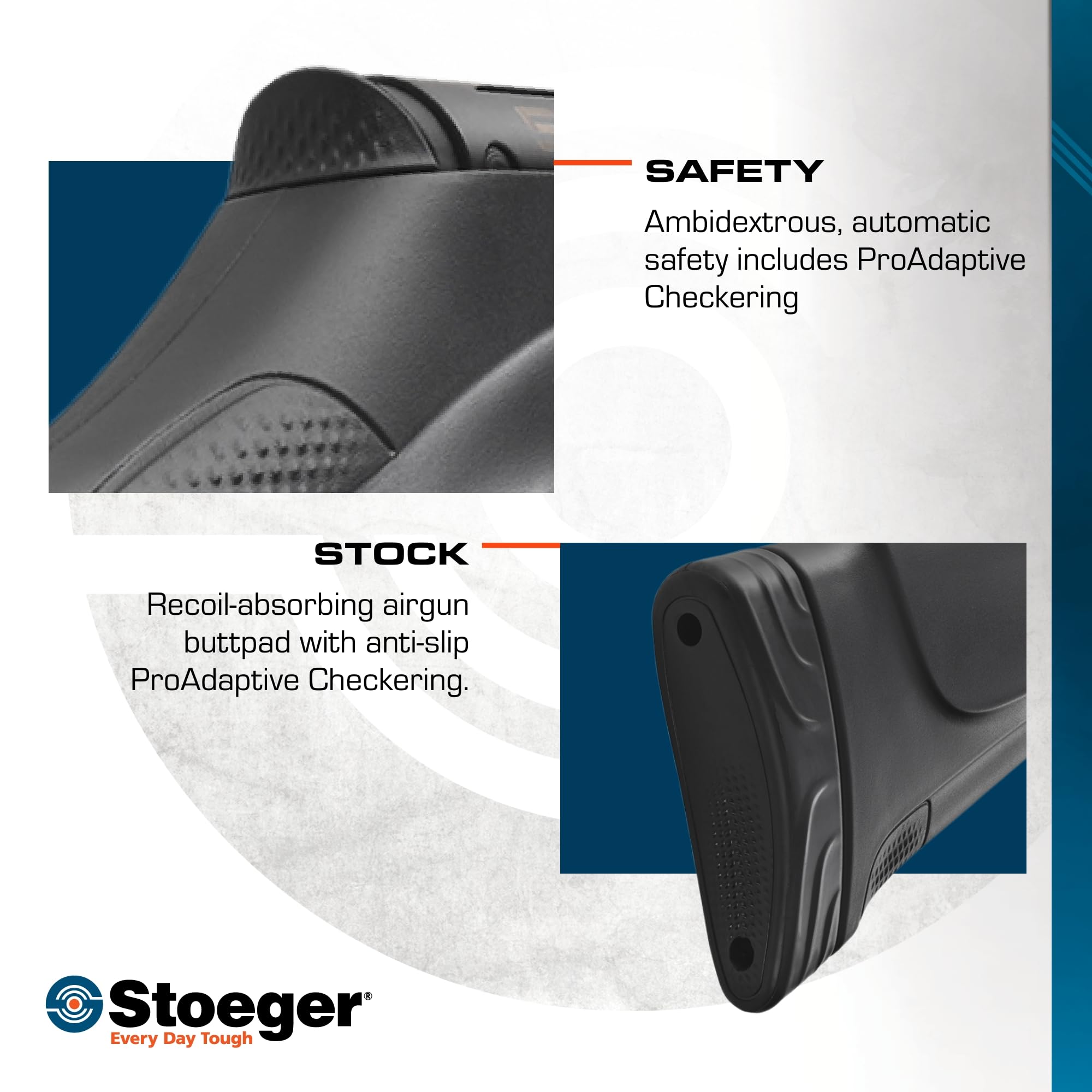 Stoeger S4000-E Airgun & XP4 Pistol Combo - .177 Caliber - Black Synthetic with Fiber-Optic Sights and 4 x 32 Scope