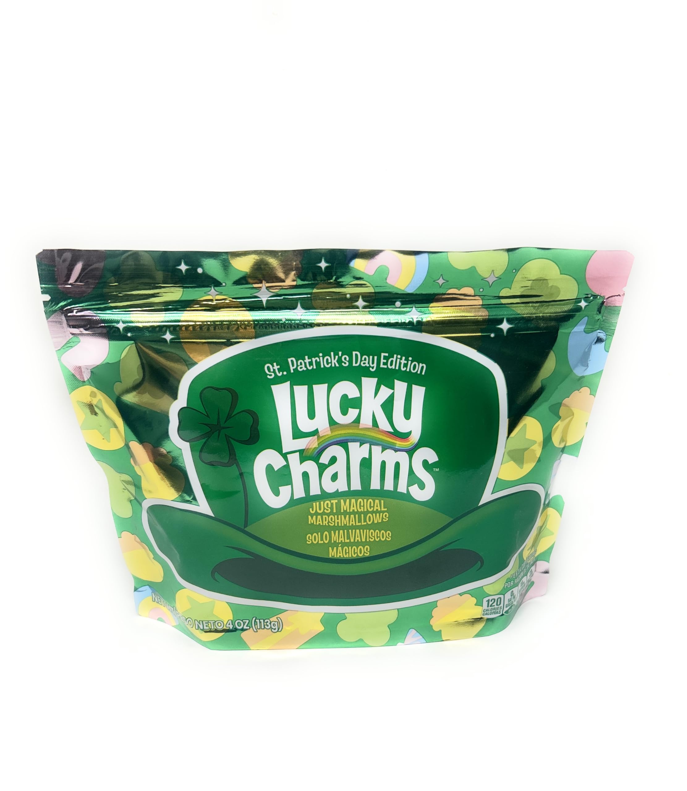 Lucky Charms Just Magical Marshmallows, Limited Edition Snacks, Dessert Ingredient and Topping, 4 oz