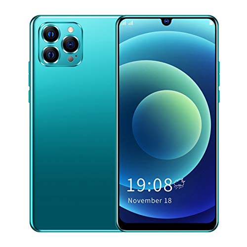 Unlocked U Landvo Ip12 Pro 6.26In Screen Face Recognition Dual Card Dual Standby Smart Phone 1 8Gb Black (Green)