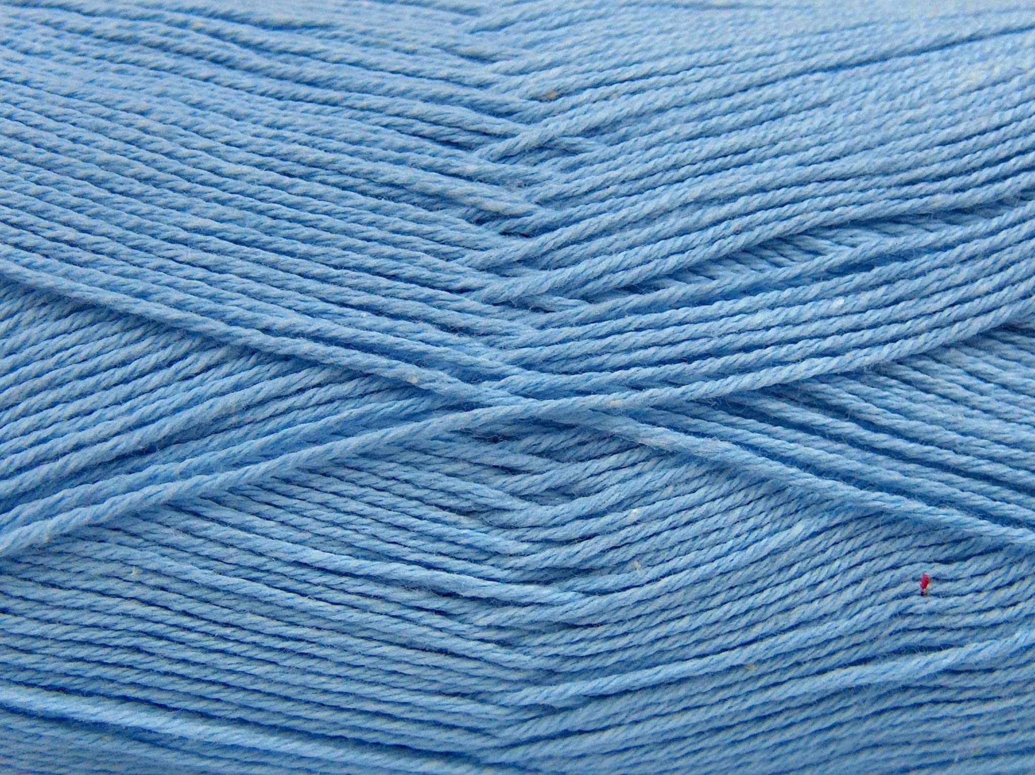 Lot of 4 x 100gr Skeins Ice Yarns COTTONAC FINE (50% Cotton) Yarn Baby Blue