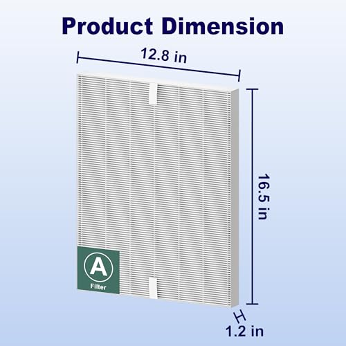 3 Pack 115115 HEPA Replacement Filter A Size 21 Compatible with Winix PlasmaWave C535 5300 5300-2 5500 5500-2 6300 6300-2 P300 AM90 9000 5000 5000B C909 9800 Air Purifier by PETOX