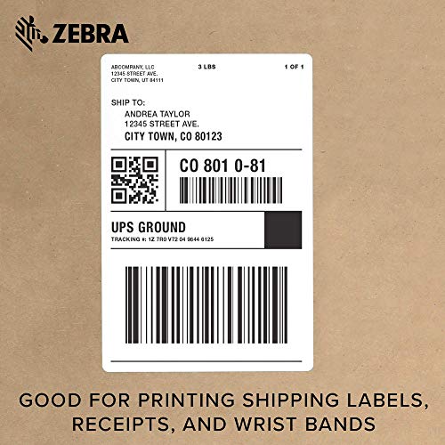Zebra ZD620d Direct Thermal Desktop Printer 203 dpi Print Width 4 in WiFi Bluetooth Ethernet Serial USB ZD62042-D01L01EZ (Renewed)