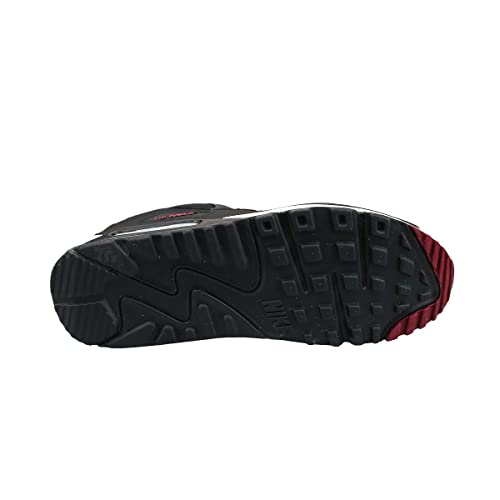 Nike mens Air Max 90, Anthracite/Black-team Red, 11.5 Women/10 Men