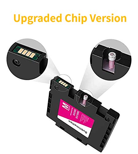 F FINDERS&CO SG400 SG800 Sublimation Ink Cartridge High Yield Compatible for Sawgrass Virtuoso SG 400 SG 800 Printer (2 Black, 1 Cyan, 1 Magenta, 1 Yellow, 5-Pack)