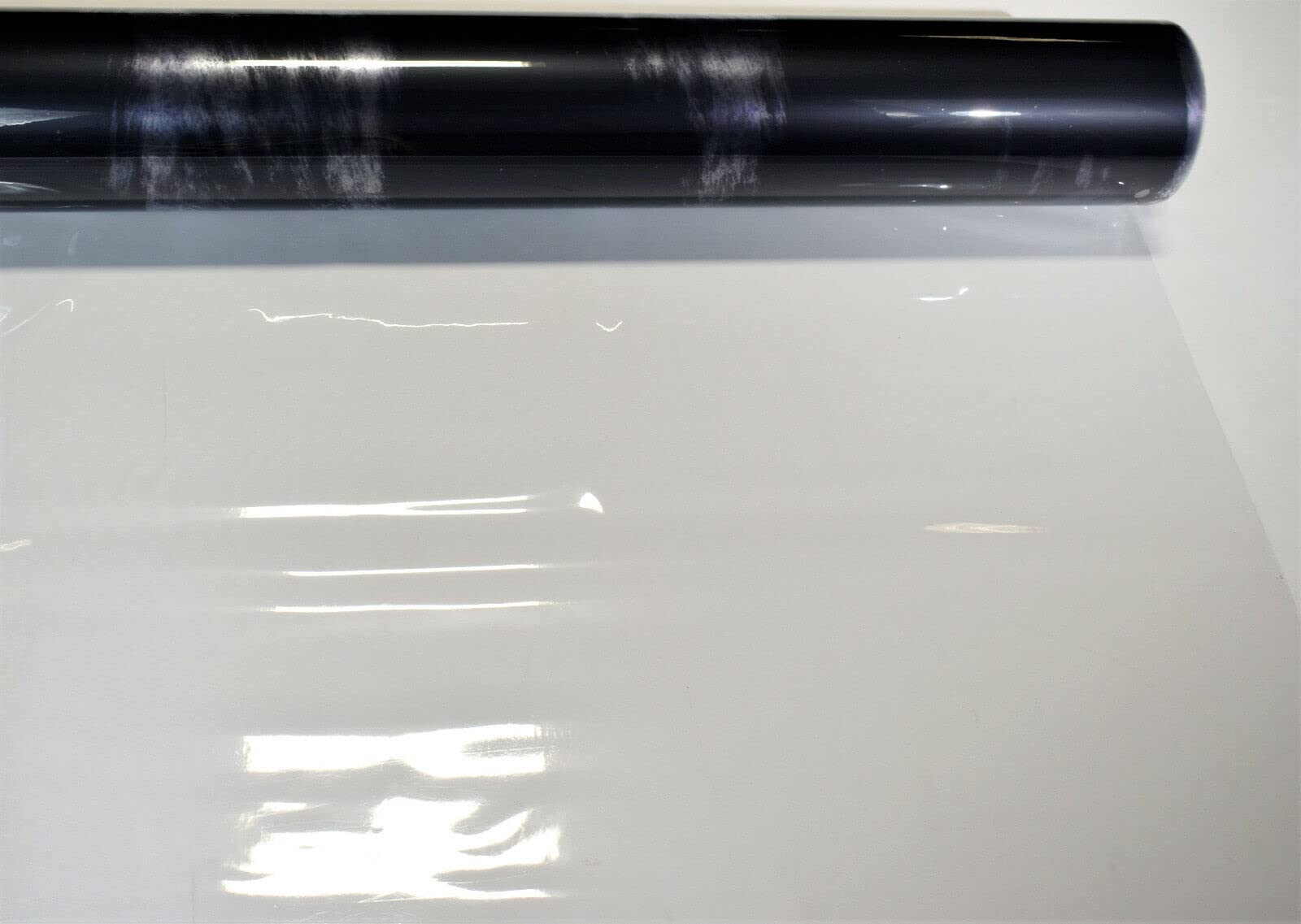 Clear Marine Vinyl 4 Gauge Boat Window Double Clear Polished 54 Inches Wide by 10 Yard Roll