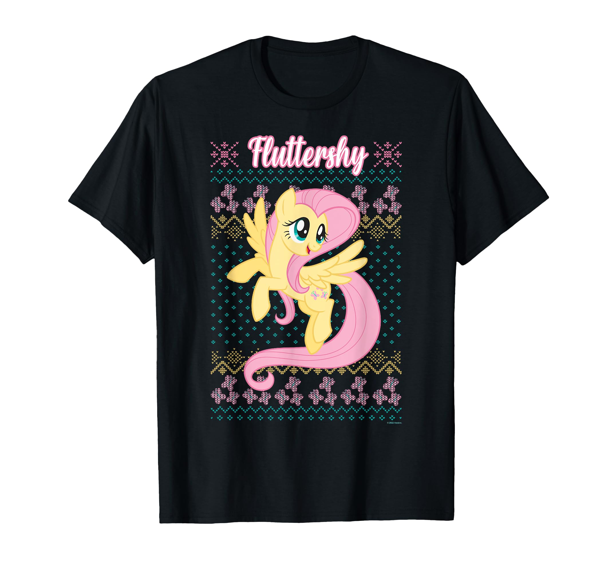 My Little Pony Fluttershy Christmas Ugly Sweater T-Shirt