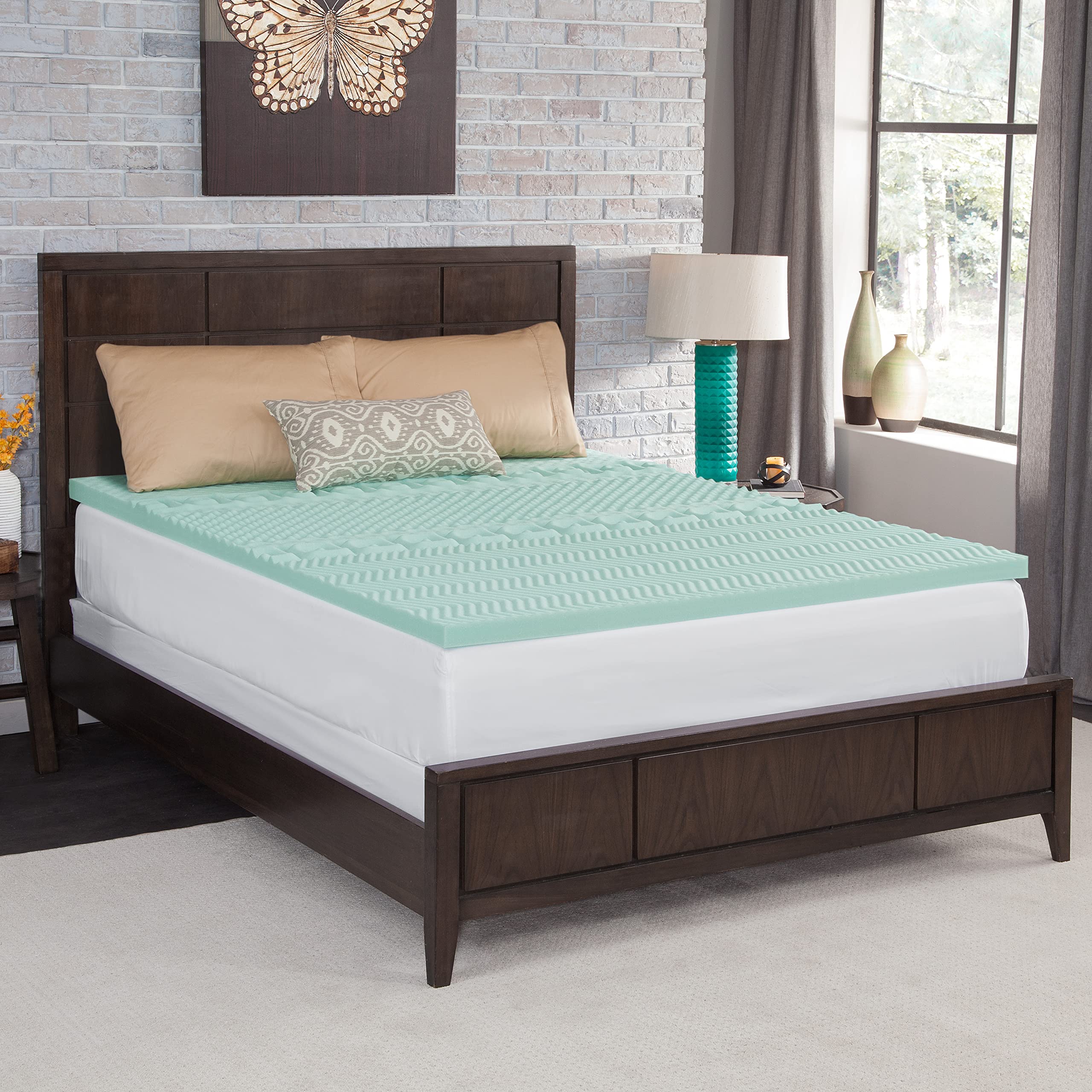 Dream Serenity EcoZone 3" Memory Foam Mattress Topper Full