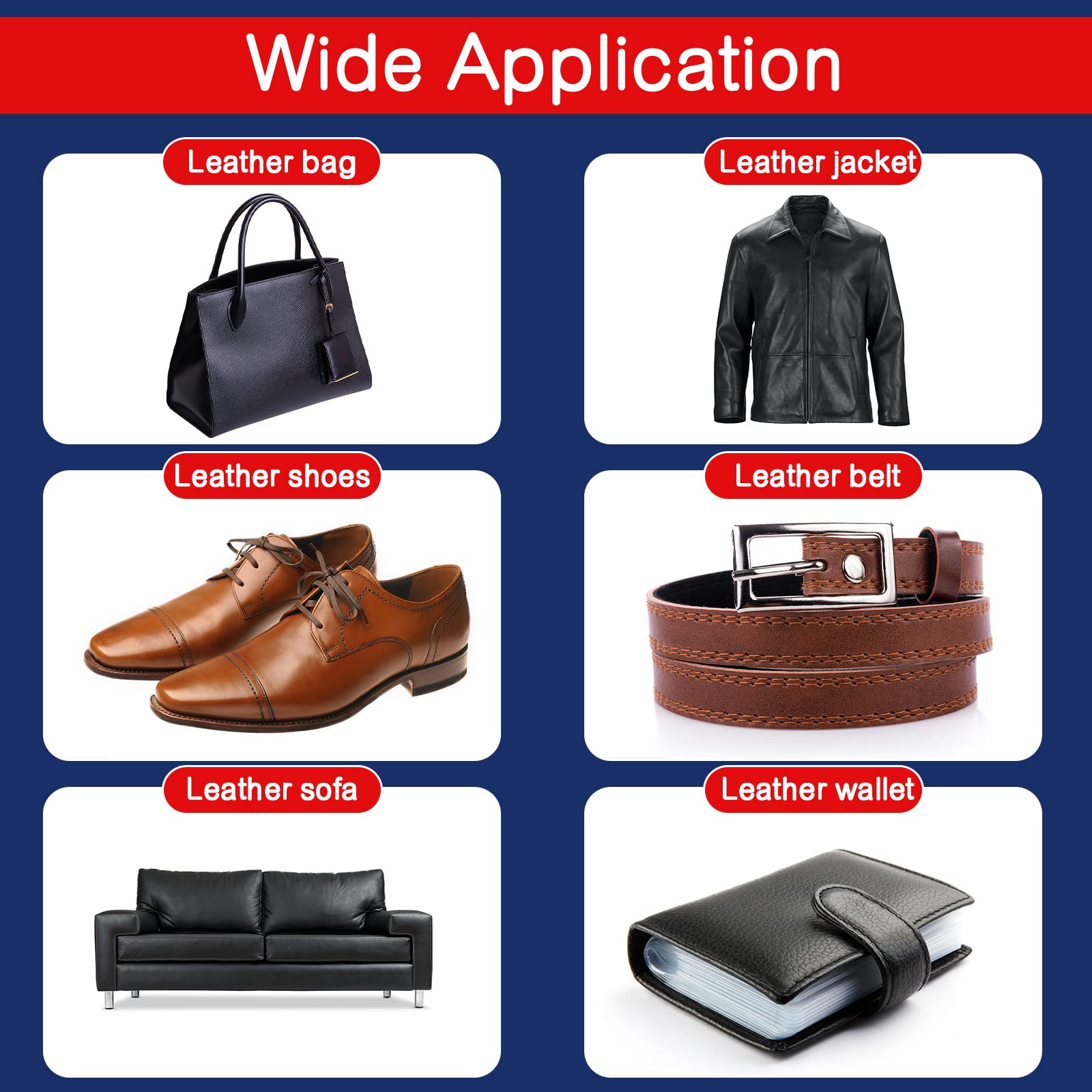 Nayrmaer Leather Glue, Special Fabric Glue Permanent Clear Washable for Bonding Between Leather and Leather, Leather and Substrates of Different Materials (Leather glue-001)