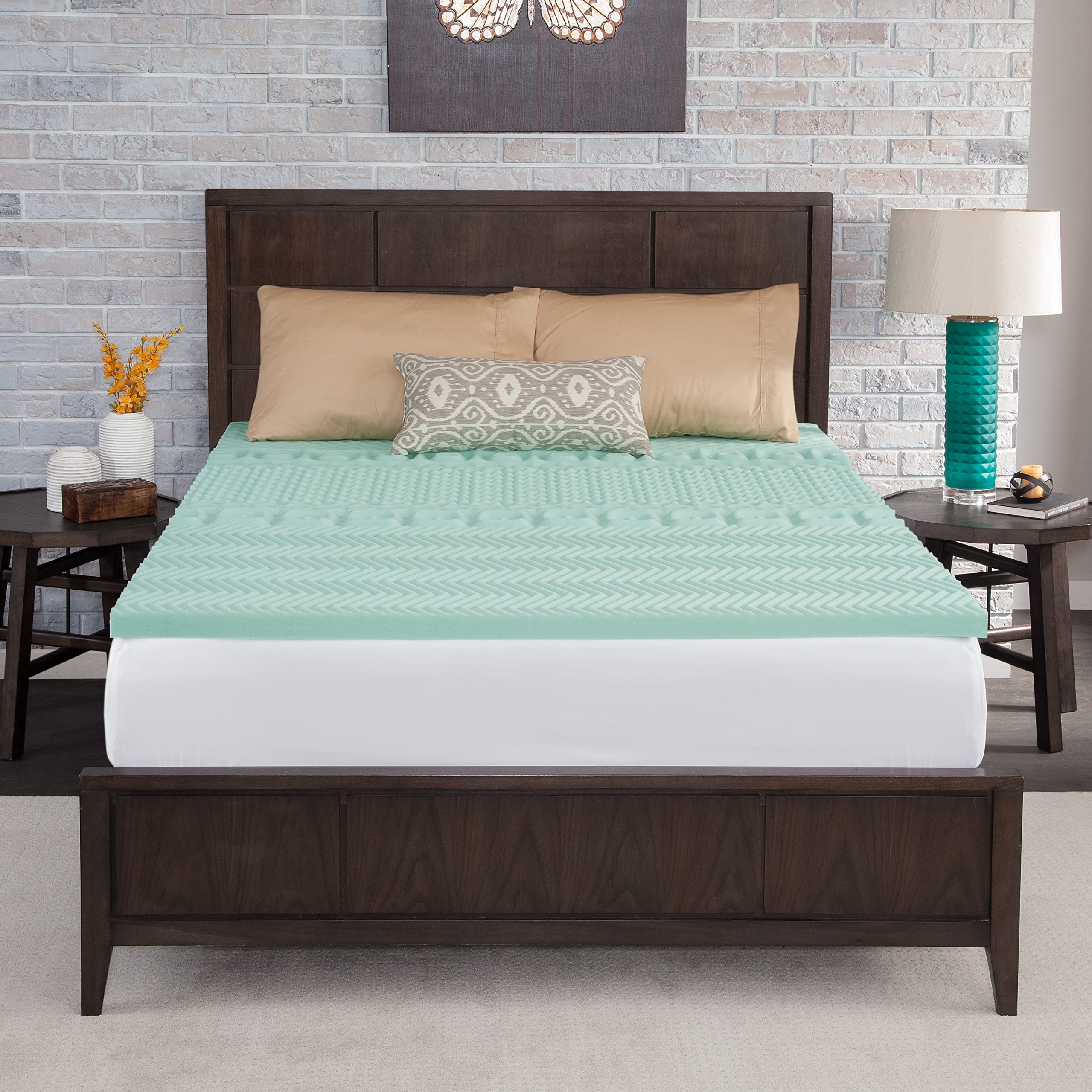 Dream Serenity EcoZone 3" Memory Foam Mattress Topper Full