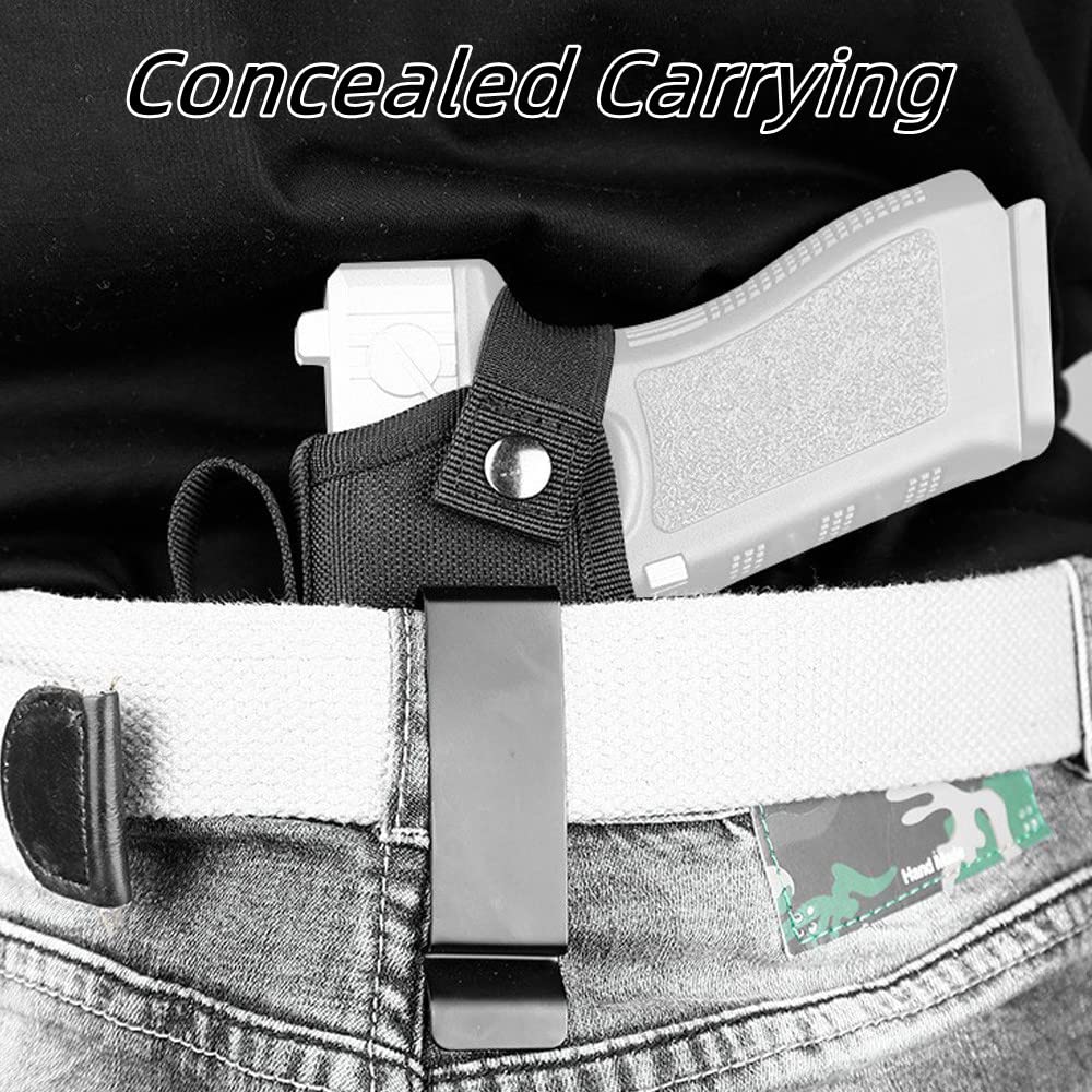 Vdones Gun Holster for Pistol Concealed Carrying Pistol Holster for Men Women with Magazine Pouch Fit for Left Right Hand Hand