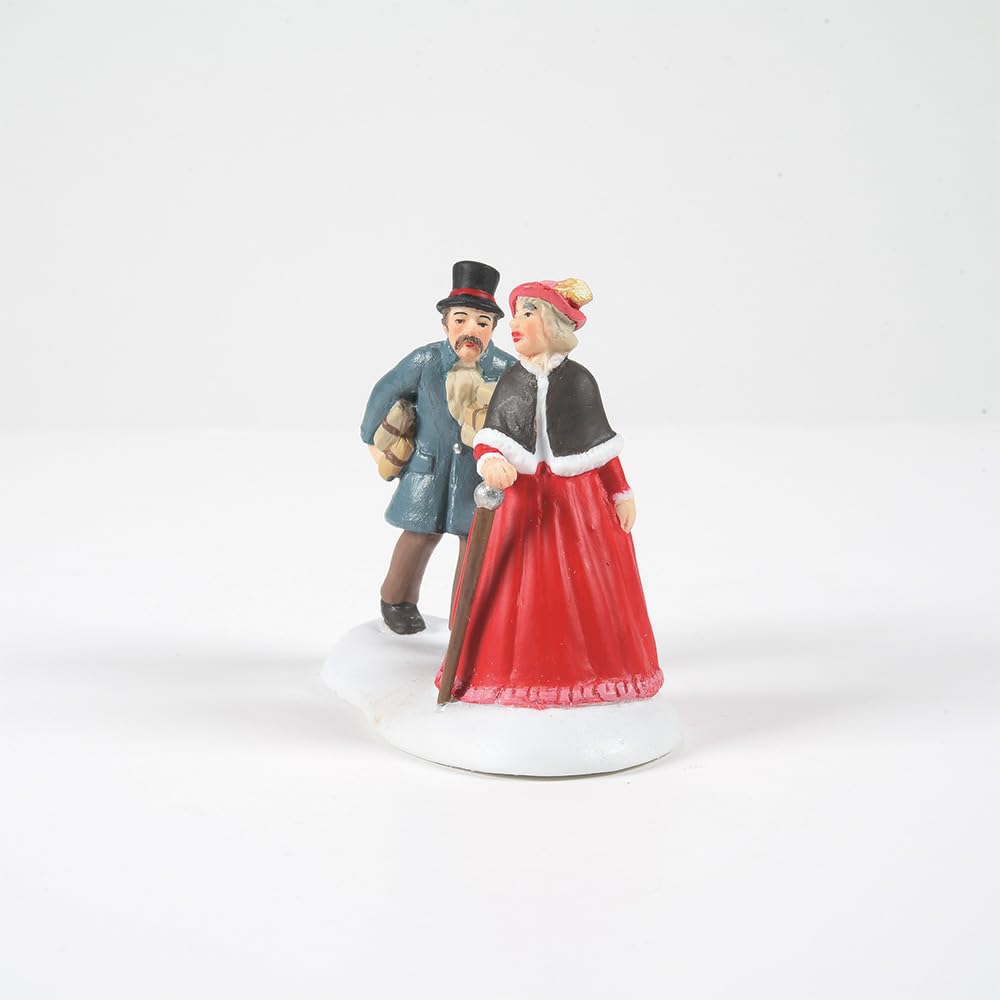 Department 56 Christmas Carol Village Last Minute Holiday Shopping Figurine