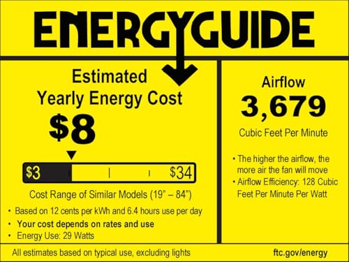 Ohniyou Ceiling Fan with Lights - 38'' Small Flush Mount Ceiling Fans Remote & APP Control - Dimmable Indoor Outdoor Quiet DC Low Profile Ceiling Fan for Patio Kitchen Bedroom(Black)