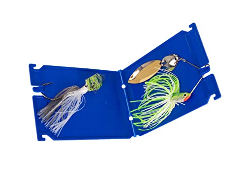 Flambeau Outdoors Zerust MAX Waterproof Blade Krate | 21 Removable Bladed Lure Anti-Corrosion Zerust Folders, Individually Protect and Store Spinnerbaits, Chatterbaits, Bladed Lures, 14" x 6.4" x 5.3"