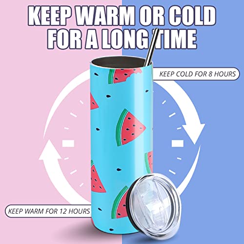 HTVRONT 20 OZ - 4 Pack - Skinny Straight - Sublimation Tumbler Blank with Sublimation Paper, Sublimation Shrink Wrap, Straw and Box