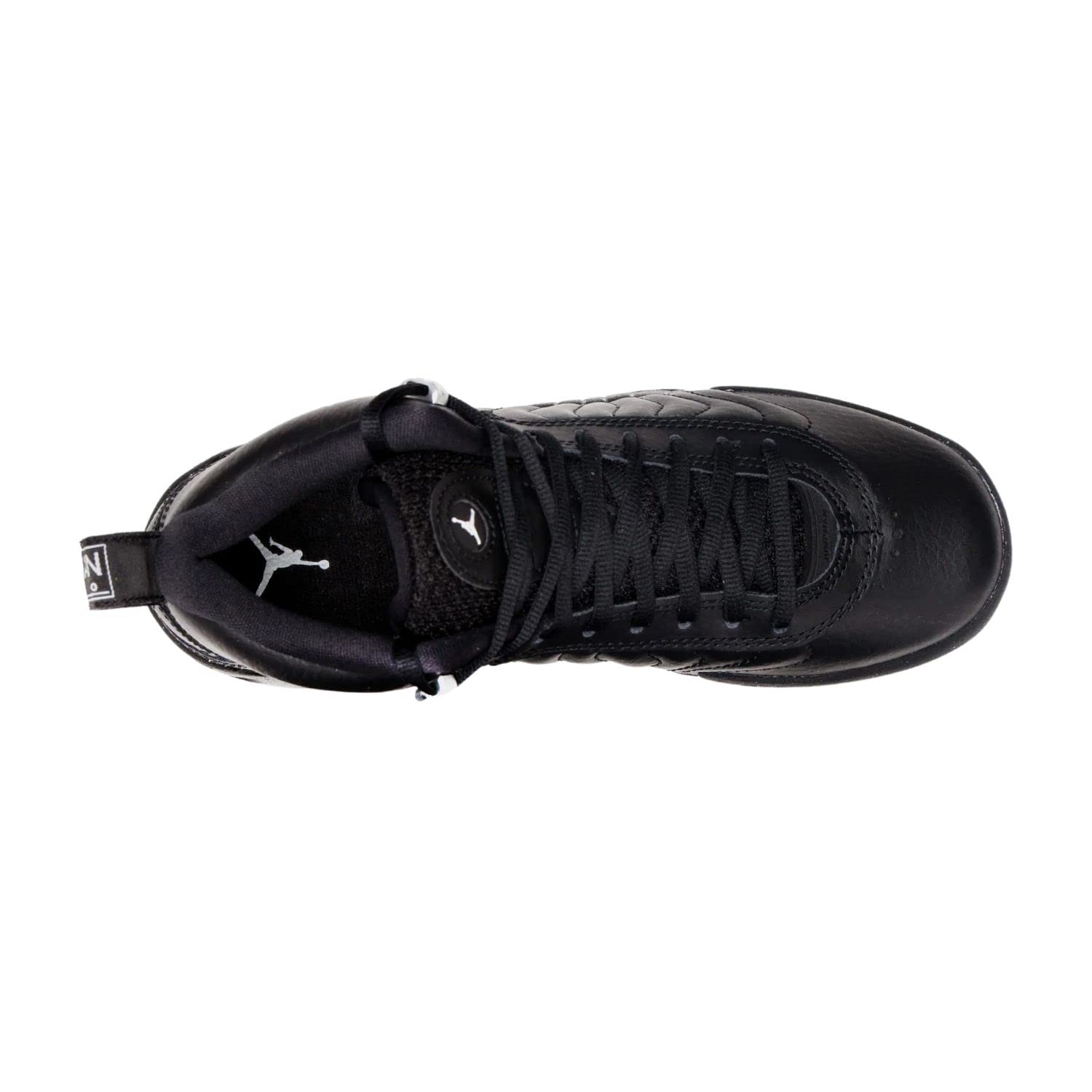 Jordan Jumpman Pro Big Kids Shoes Size-6.5 Black/White-Metallic Silver