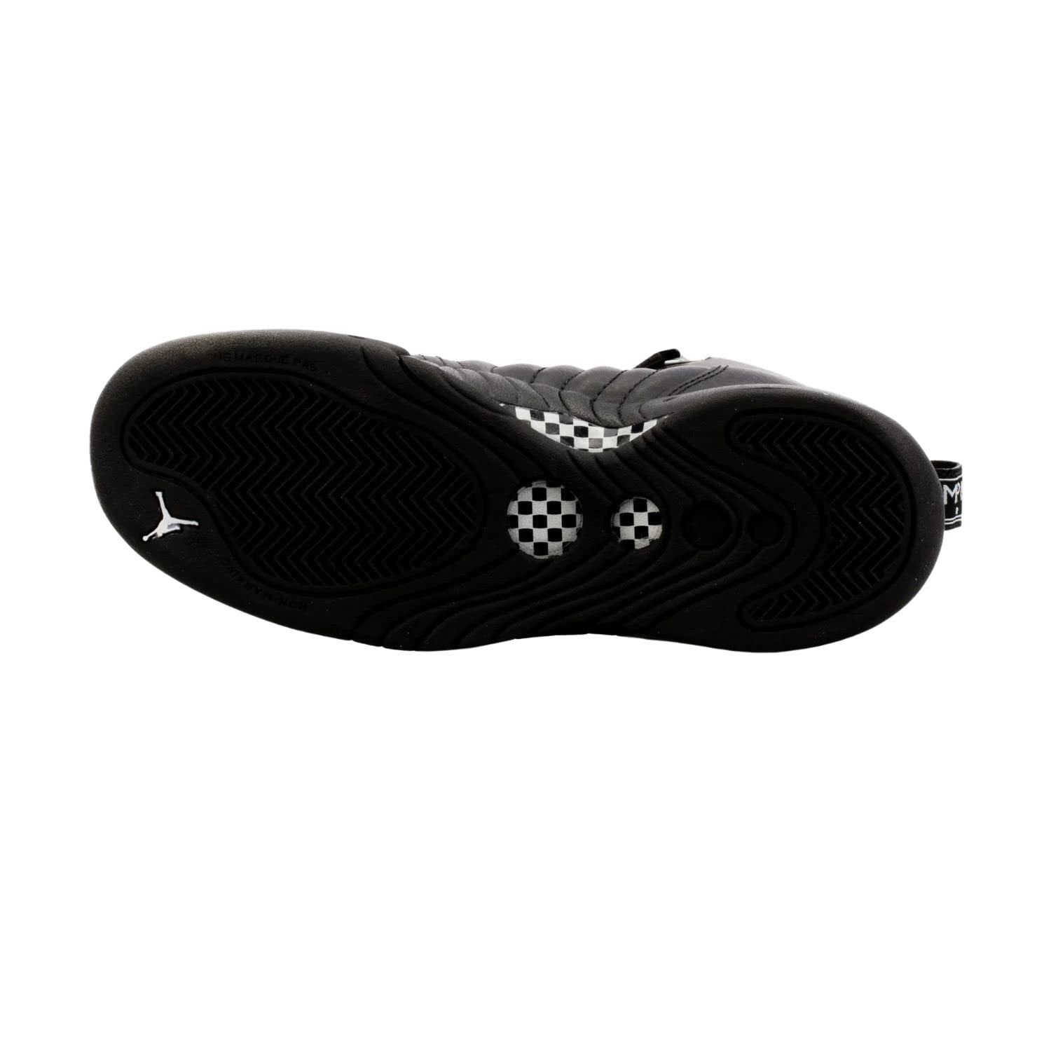 Jordan Jumpman Pro Big Kids Shoes Size-6.5 Black/White-Metallic Silver