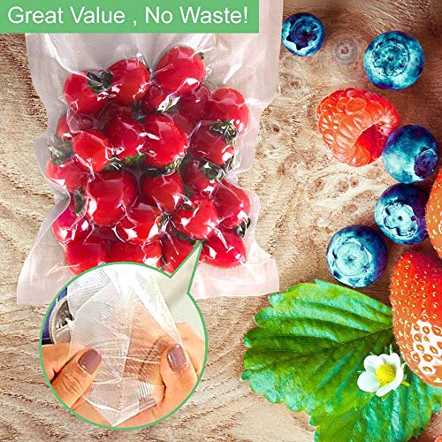 O2frepak 2Pack (Total 100Feet) 11x50 Rolls Vacuum Sealer Bags Rolls with BPA Free,Heavy Duty Vacuum Food Sealer Storage Bags Rolls,Cut to Size Roll,Great for Sous Vide