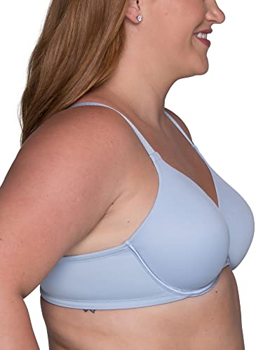 Vanity Fair Women's Full Figure Beauty Back Smoothing Bra (36C-42H), Underwire-Faded Denim, 44C