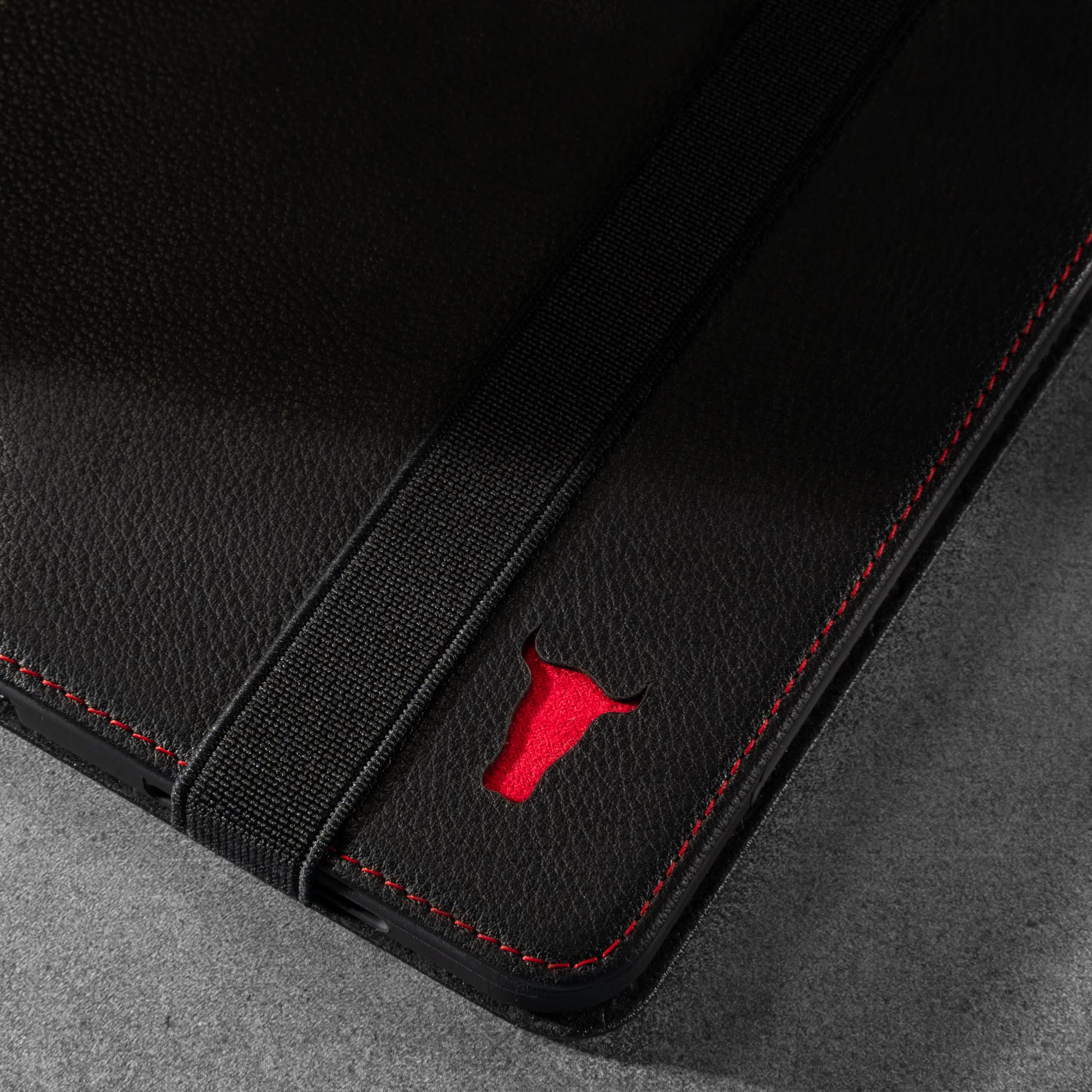TORRO Case Compatible with iPad 11th / 10th Generation – Genuine Leather iPad 11th / 10th Gen (2025/2022) Case with Stand Function and Wake/Sleep Function (Black)