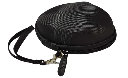 Vexko Mouse Travel Case Compatible with Logitech Ergo M575 Wireless Trackball Computer Mouse - Case Only (Black/Gray)