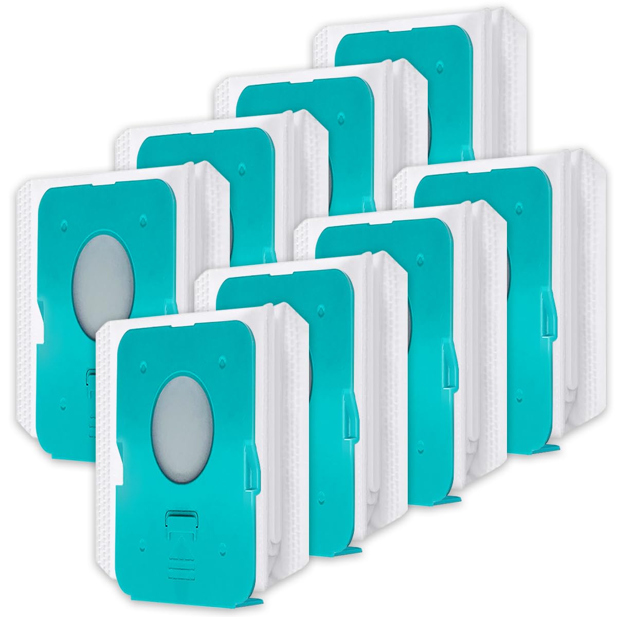 VACUSHOP Dust Bags Replacement for Samsung VCA-ADB95 BESPOKE Jet Cordless Stick Vacuum Accessories Parts 8pcs