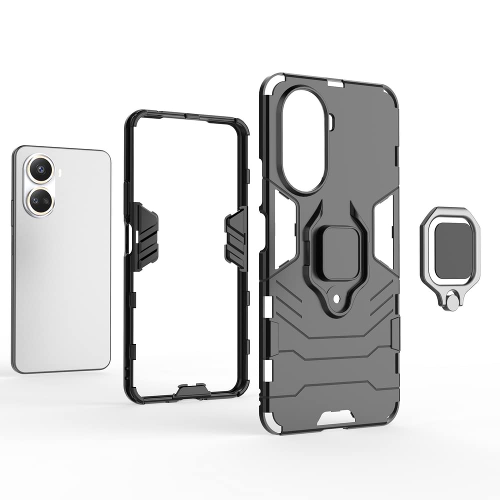 Huawei Nova 10 SE Case Cover, Bracket Shell Case for Huawei Nova 10 SE 4G BNE-LX1 BNE-LX3 Blue