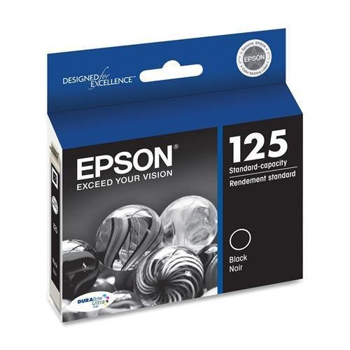 T125120 Epson DURABrite Ink Cartridge - Black - Inkjet - 1 Each