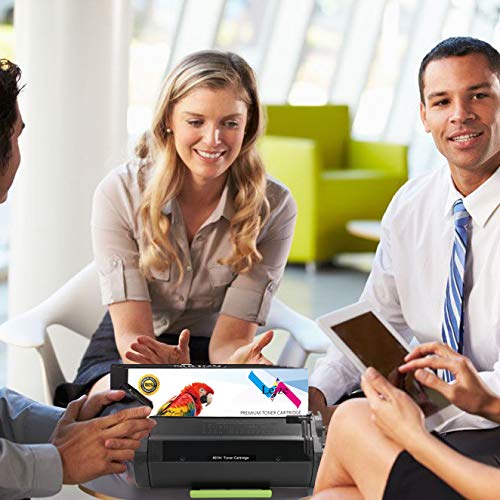Leize Remanufactured Lexmark 60F1H00 601H Toner Cartridge use for Lexmark MX410de MX310dn MX611de MX510de MX310 MX410 MX510 MX511 MX610 MX611 Printer (High Yield 10,000 Pages, 1-Pack Black)