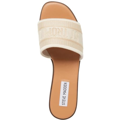 Steve Madden Women's Knox Sandal, Gold Multi, 6