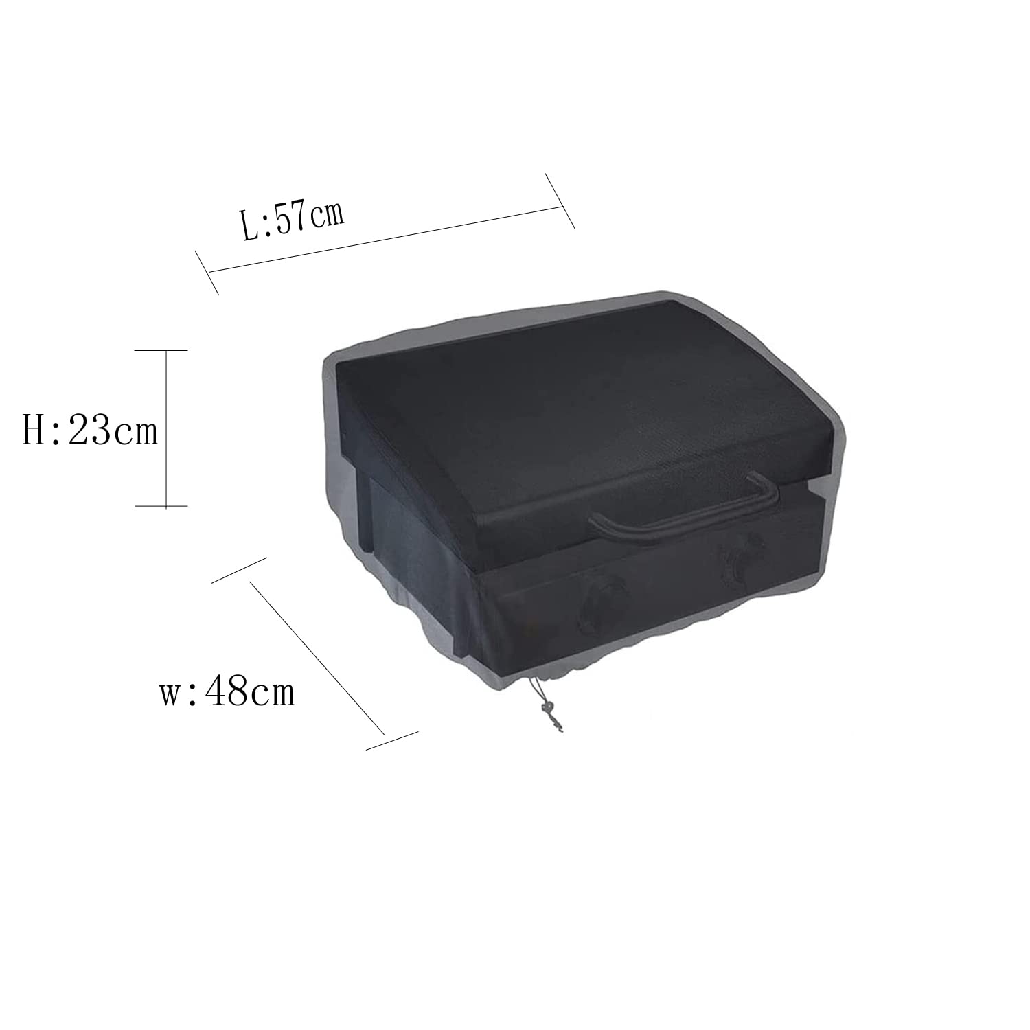 YIHAOBOX Griddle Cover for Blackstone 22inch Tabletop Griddle, Heavy Duty Waterproof Canvas Flat Top Gas Grill Cover