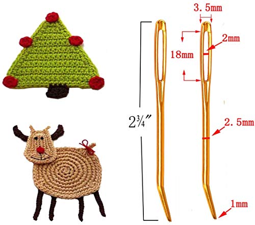 Yarn Darning Tapestry Large Sewing Big Eye Weaving Crochet Wool Blunt Needles Needle
