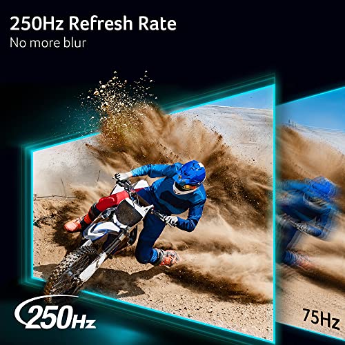Acer Nitro 24.5" Full HD 1920 x 1080 PC Gaming Monitor | AMD FreeSync Premium | Up to 250Hz Refresh | 1ms (VRB) | ZeroFrame | ErgoStand | 1 x Display Port 1.2 & 2 x HDMI 2.0 Ports
