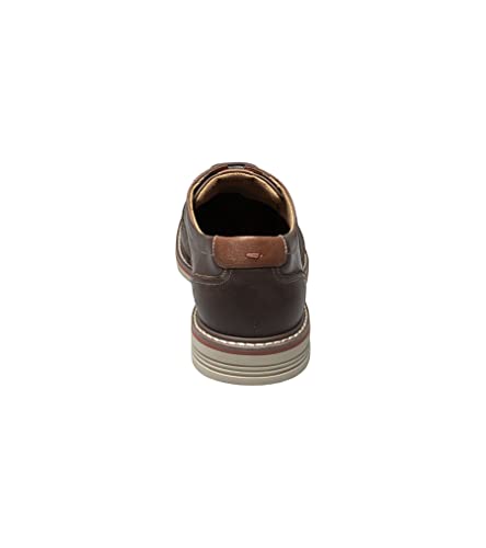 Florsheim Men's Neufeld Cap Toe Oxford, Brown Crazy Horse, 8