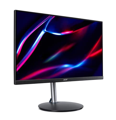 Acer Nitro 24.5" Full HD 1920 x 1080 PC Gaming Monitor | AMD FreeSync Premium | Up to 250Hz Refresh | 1ms (VRB) | ZeroFrame | ErgoStand | 1 x Display Port 1.2 & 2 x HDMI 2.0 Ports