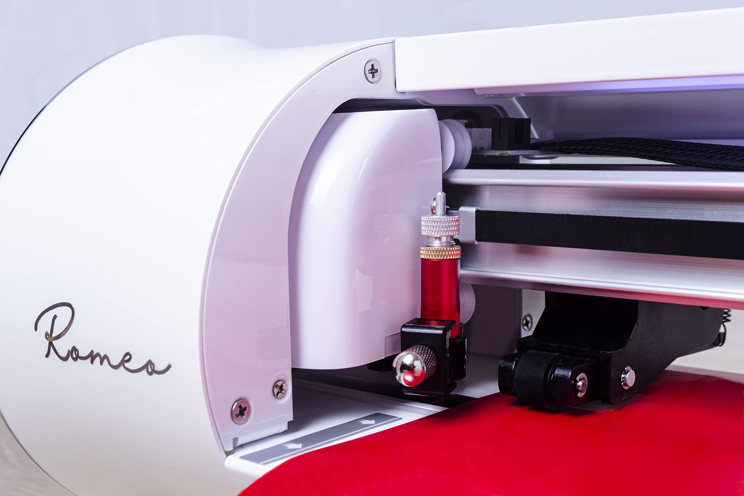 Siser Romeo High-Definition Cutter - 24" Professional Cutting Machine for Vinyl, Paper, and More β WiFi Compatible with Windows & Mac - Includes Leonardo Design Studio Software, Roll Holder Accessory
