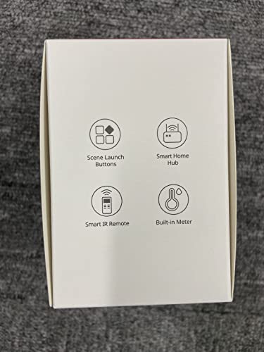 SwitchBot Hub 2 (2nd Gen), Work as a WiFi Thermometer Hygrometer, IR Remote Control, Smart Remote and Light Sensor, Link SwitchBot to Wi-Fi (Support 2.4GHz), Compatible with Alexa&Google Assistant