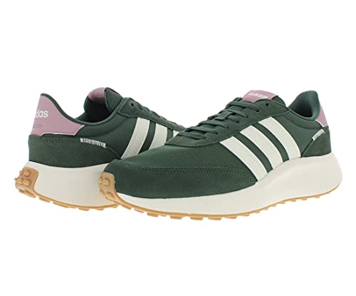 adidas Women's 70s Running Shoes, Green Oxide White Off Magic Mauve, 11 AU