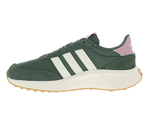 adidas Women's 70s Running Shoes, Green Oxide White Off Magic Mauve, 11 AU