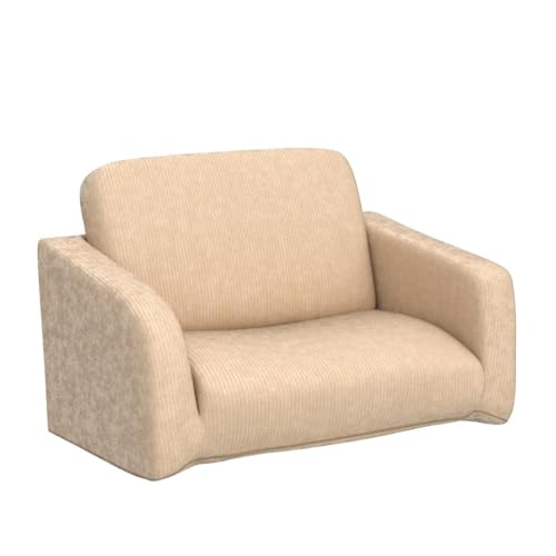 ZICOTO Comfy Kids Chair for Toddler - Convertible 2 in 1 Lounger Easily Unfolds Into a Super Soft Couch to Sleep On - Modern Fold Out Sofa for Babies Fits Nicely with Any Decor