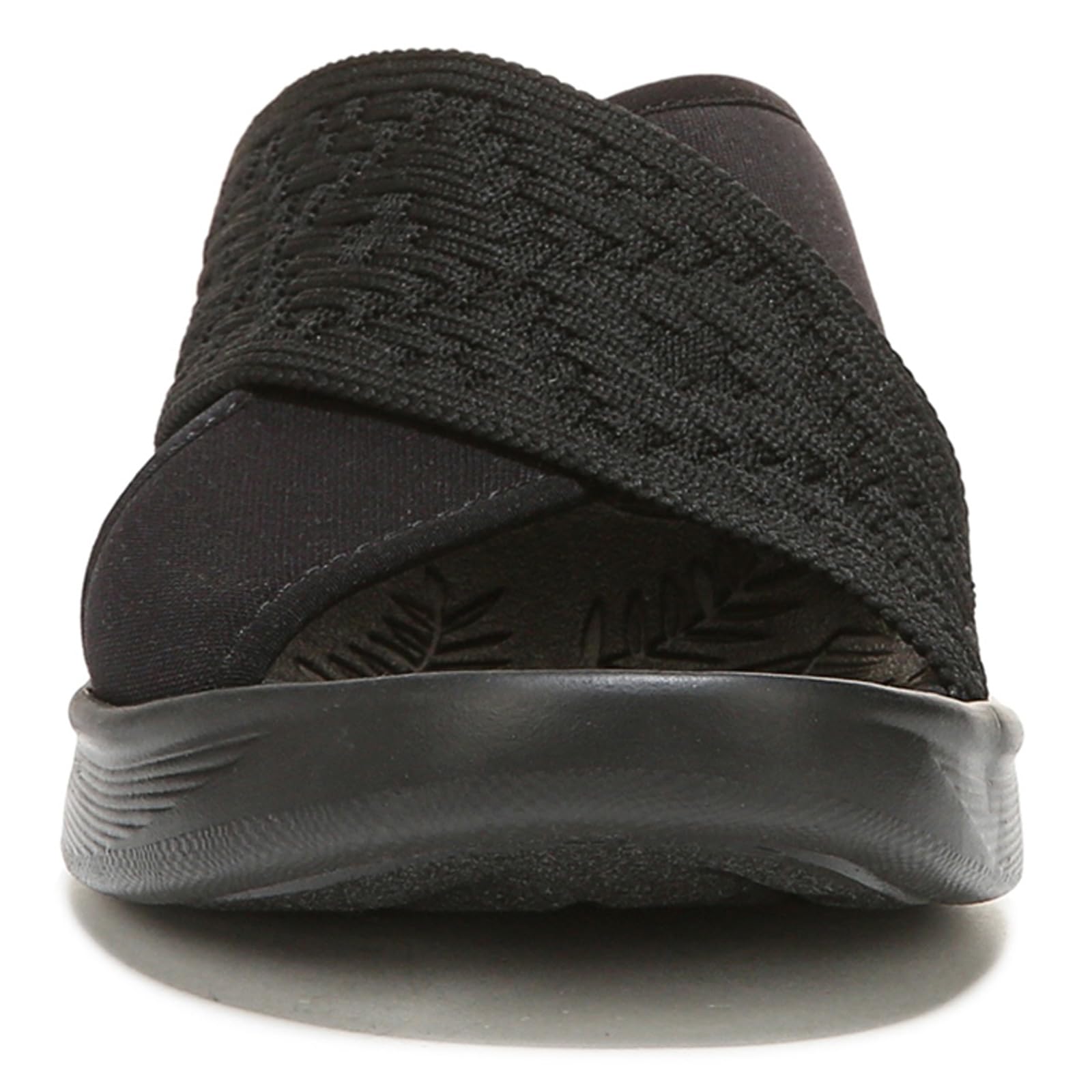 BZees Womens Sundance Slide Sandal Black 6.5 M