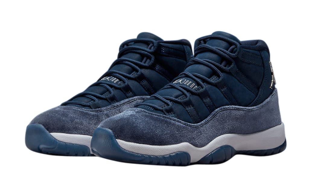 Jordan Womens Air 11 Velvet WMNS AR0715 441 Midnight Navy - Size 7.5W
