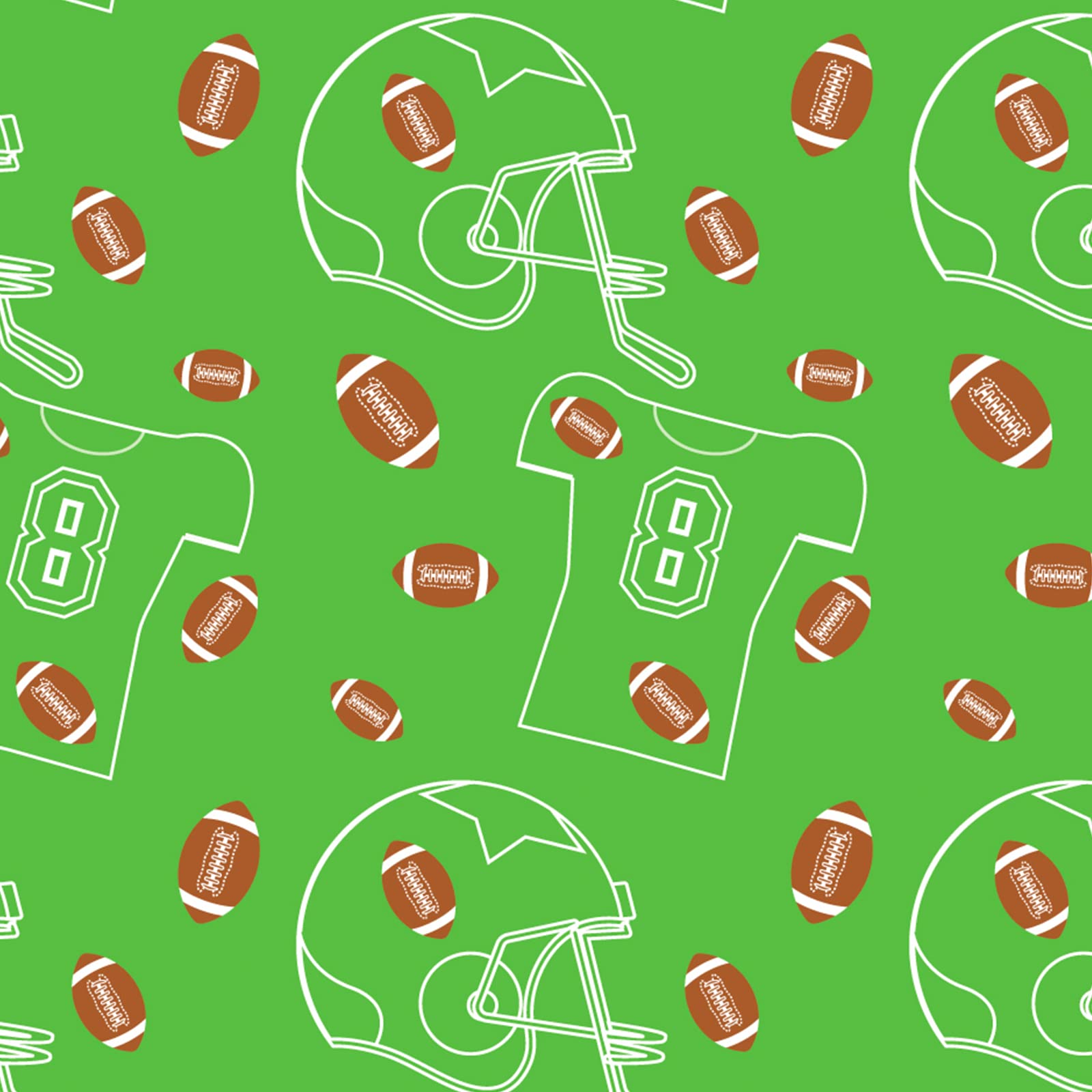 Hi Sasara 50 Sheets Large Football Tissue Paper Bulk,28 x 20 Inch,Brown Green Football Tissue Paper for Gift Bags,Brown and Green Football Tissue Paper for Football Party