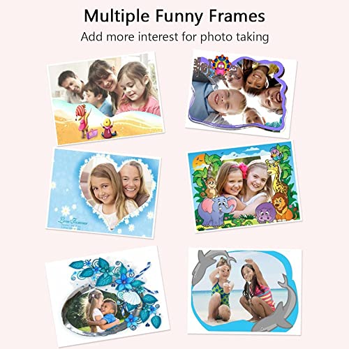 dsfen 1080P High Resolution Kids Digital Camera Mini Video Camcorder with 13 Mega Pixels 2 Inch Large IPS Display Screen for Boys Girls