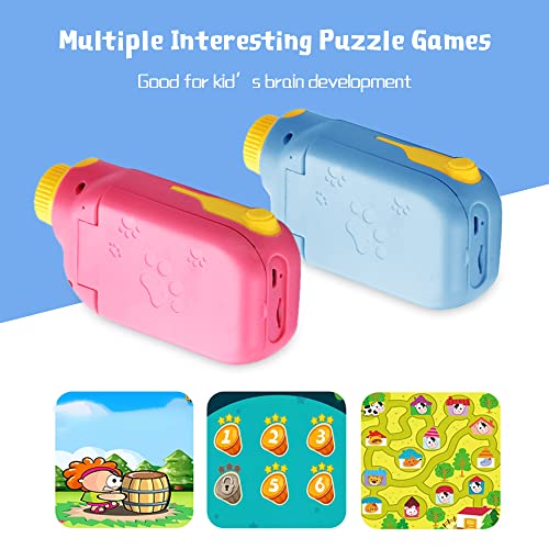 dsfen 1080P 20 Mega Pixels High Resolution Kids Video Camcorder Portable Mini Digital Camera with 2.4 Inch Large Display Screen Birthday Gifts for Boys Girls
