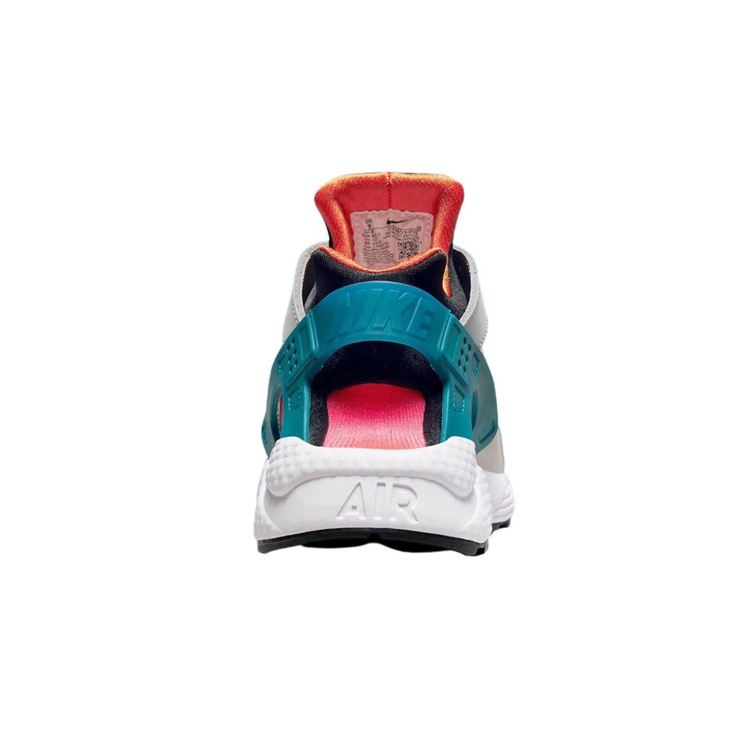 Nike mens Air Huarache Shoes, Pure Platinum/Bright Crimson, 11