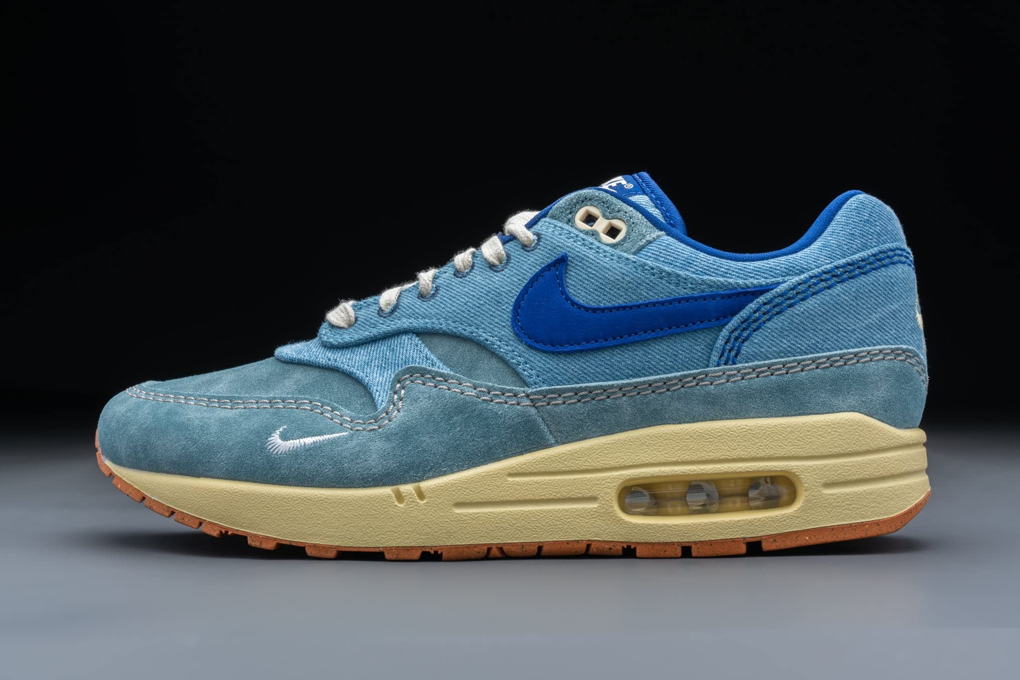 Nike Men's Air Max 1 Premium shoe, Violet Ore/Medium Ash/Black/Mu, 8.5