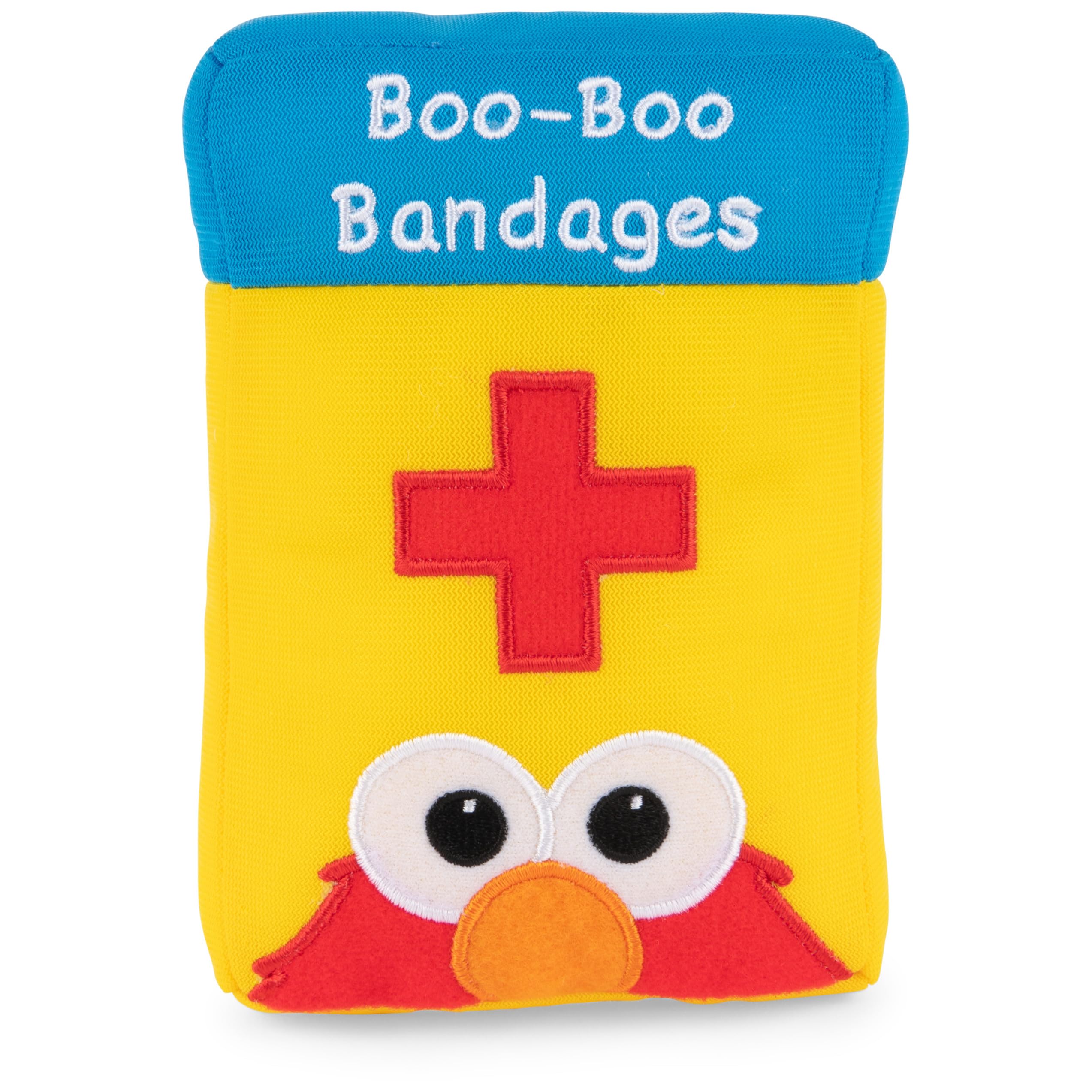 GUND Sesame Street Official Furry Friends Forever Elmo & Tango Checkup Playset, Premium Plush Sensory Playset for Ages 1 & Up, Red, 8”