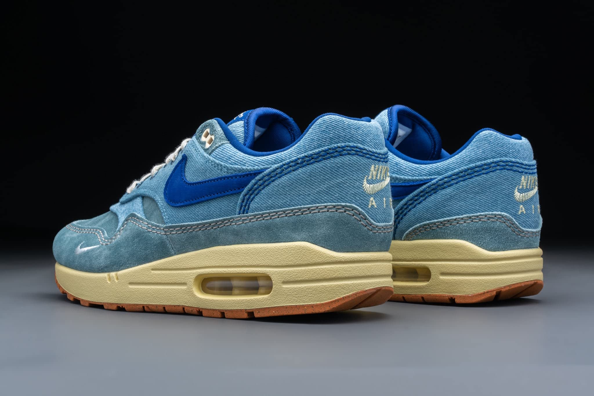 Nike Men's Air Max 1 Premium shoe, Violet Ore/Medium Ash/Black/Mu, 8.5