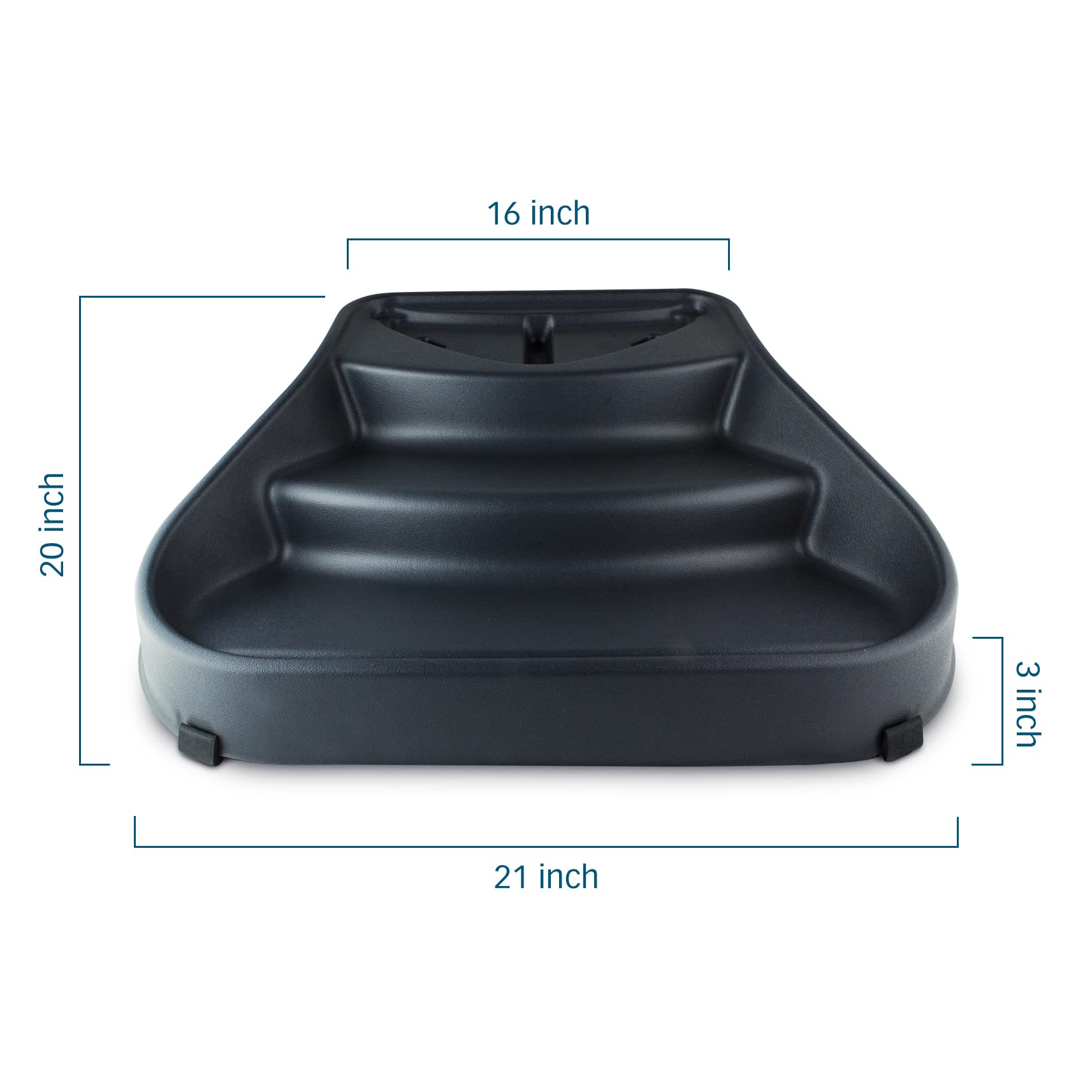PET STANDARD Ramp Compatible with automated Litter Box (Gray)