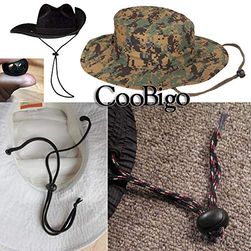 25pcs Spring Cord Lock End Stopper Fastener Slider Toggles Clip Double Hole Round Ball Plastic for Drawstrings Lanyard Paracord Elastic Bungee Shock Cord Rope